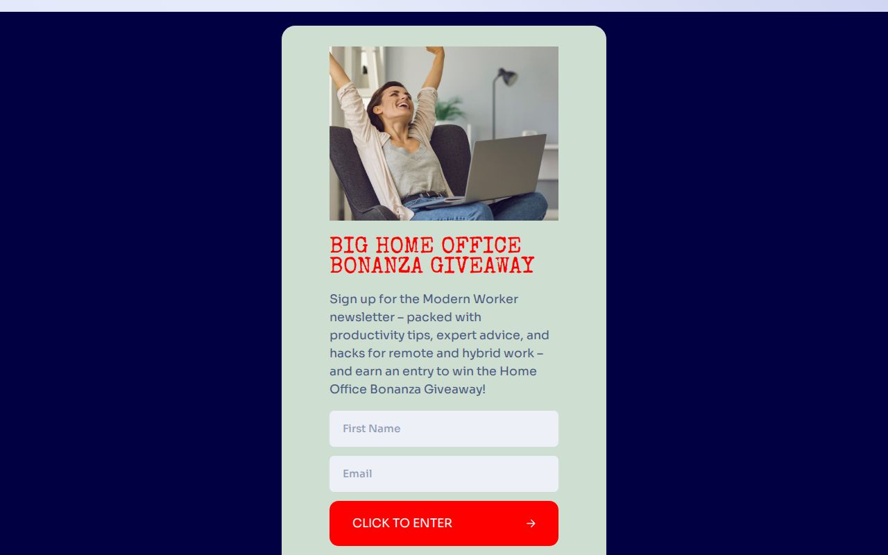 Home Office Sweepstakes 2.0